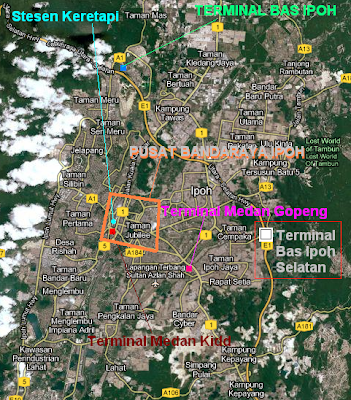 IPOH MALAY: Ipoh Perlukan Stesen Bas Ekspres Selatan