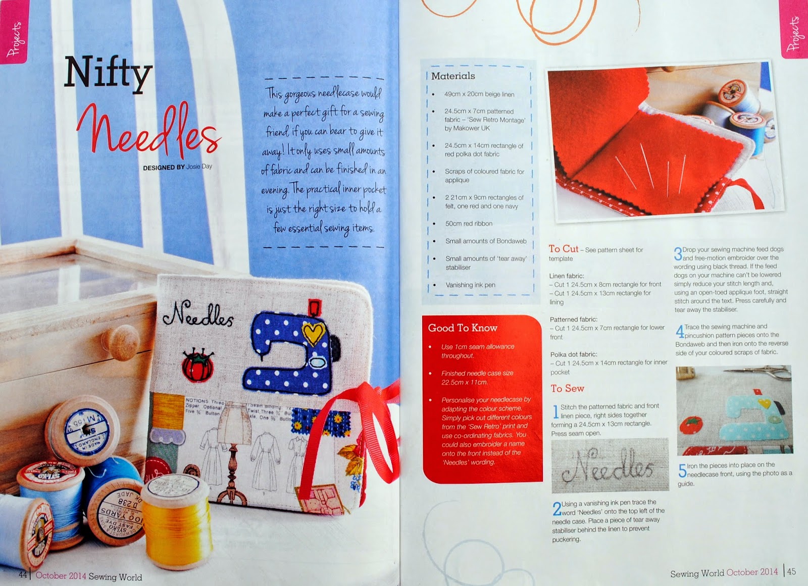 SewforSoul: Sewing World Magazine ~ SewforSoul Feature