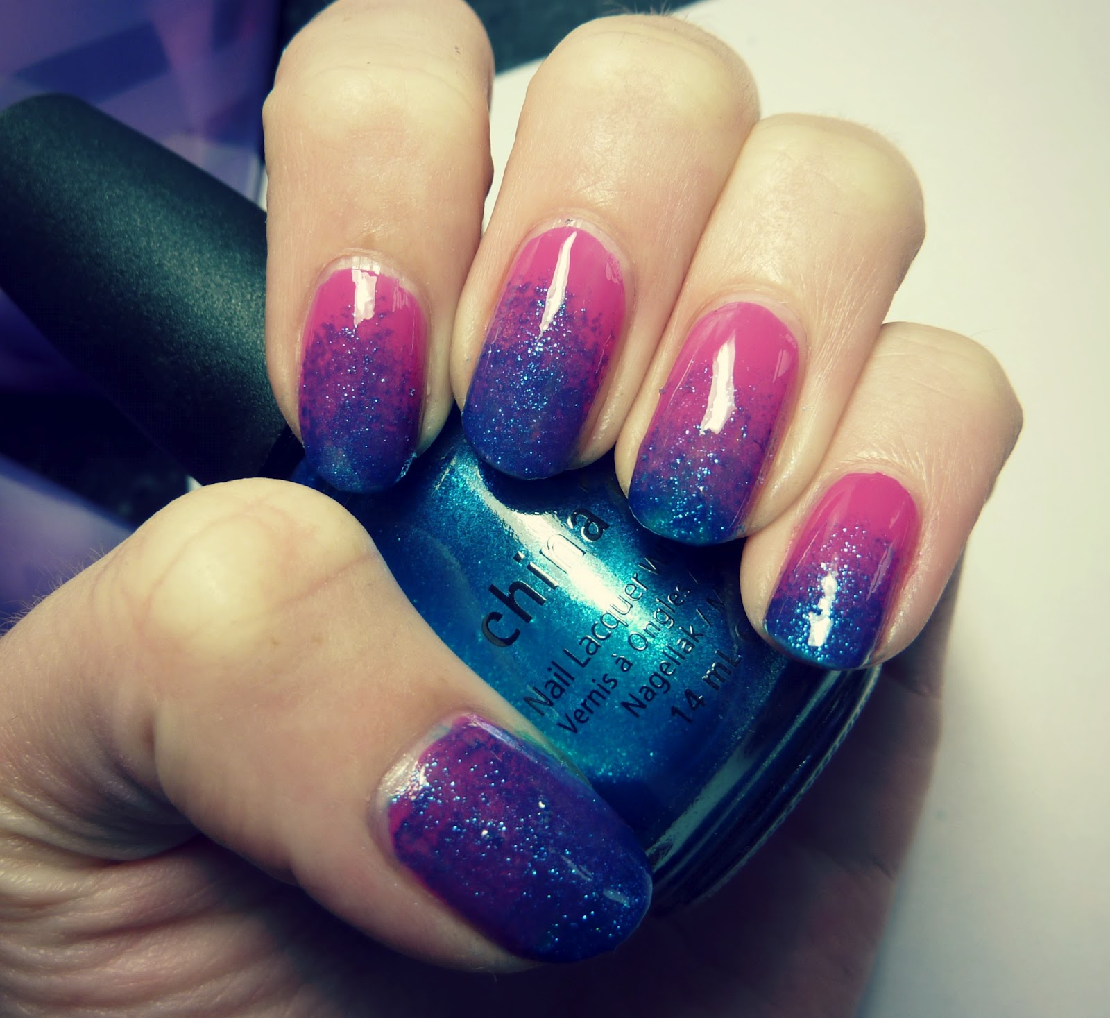 Lucys Nailss: Sparkly Gradient Nails (With video tutorial!)