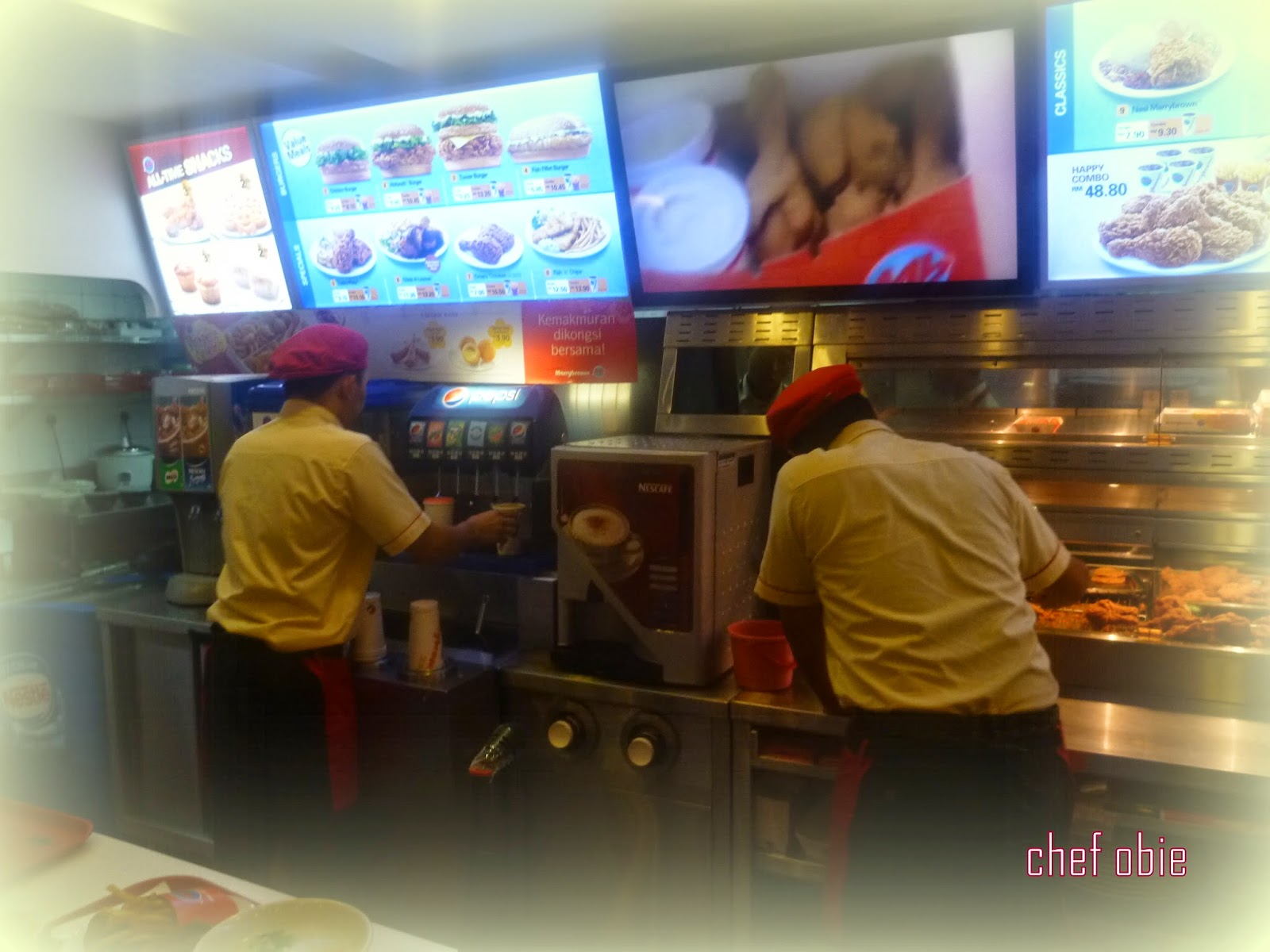 DIY jom try resepi chef obie pasti menjadi: Marrybrown Fast Food ...