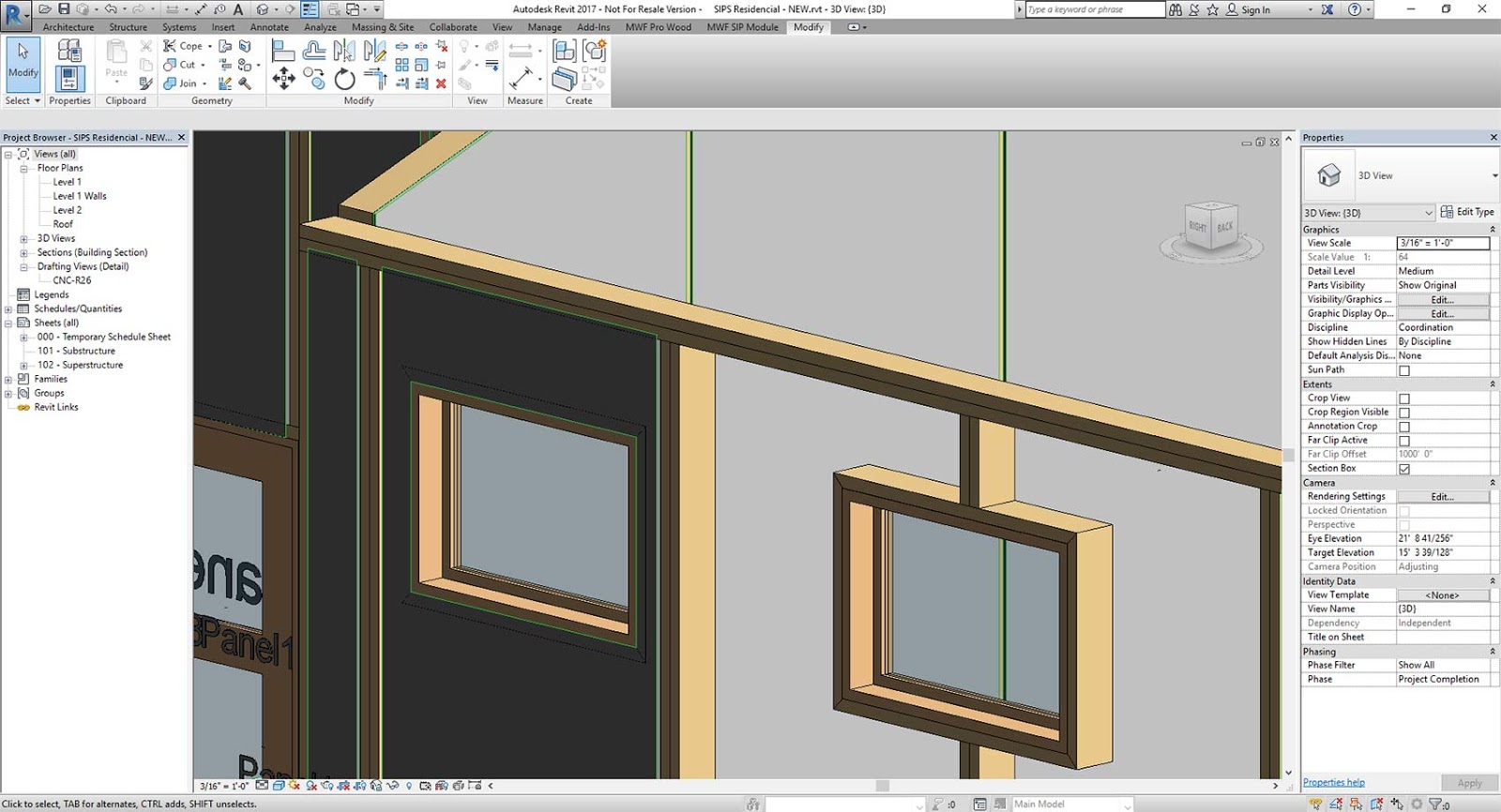 Revit Add-Ons: MWF SIPs – Automatically Layout Your Structural ...