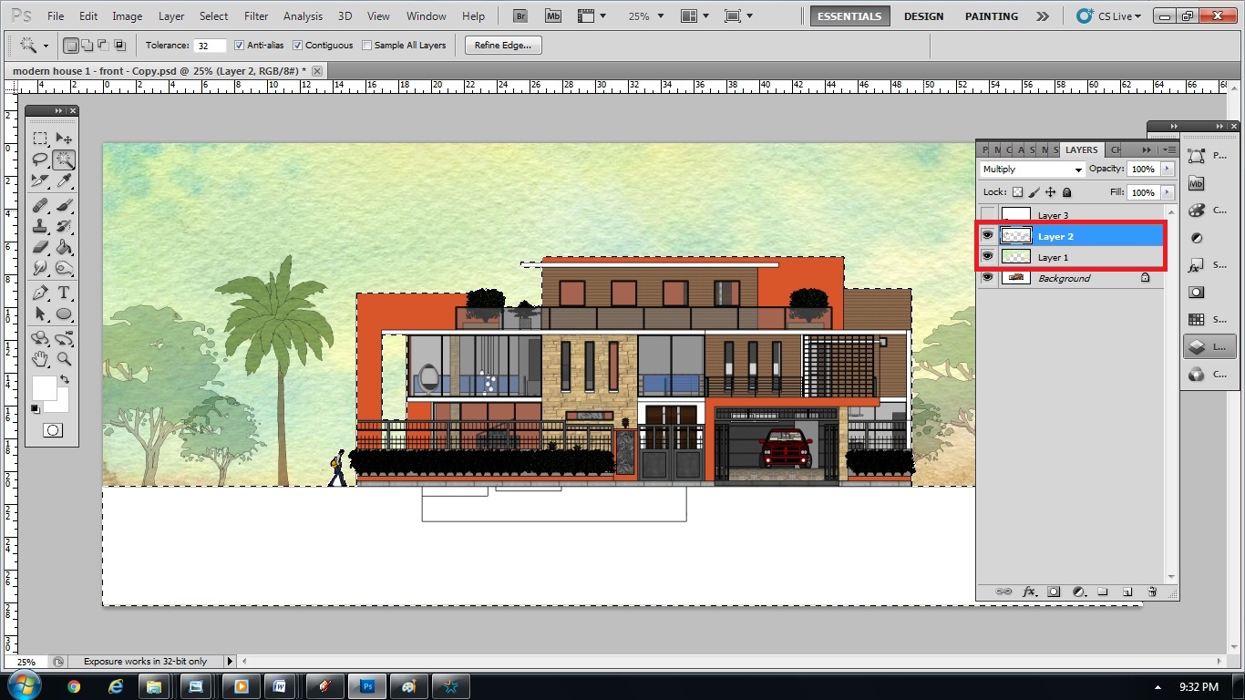 Architectural Elevation: SketchUp Rendering Tutorial
