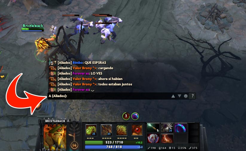 Escribir a todos en DOTA 2 (Chat Global) | Guia de DotA