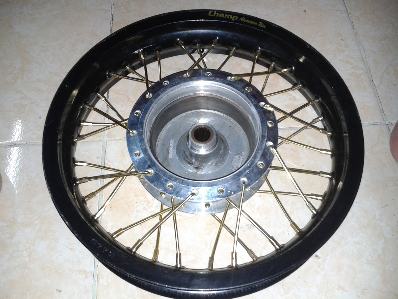 Velg Rossi Black ring 14 buat vario | Velg Motor Murah