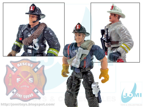 JoMi toys: Fire Squad Rescue Team