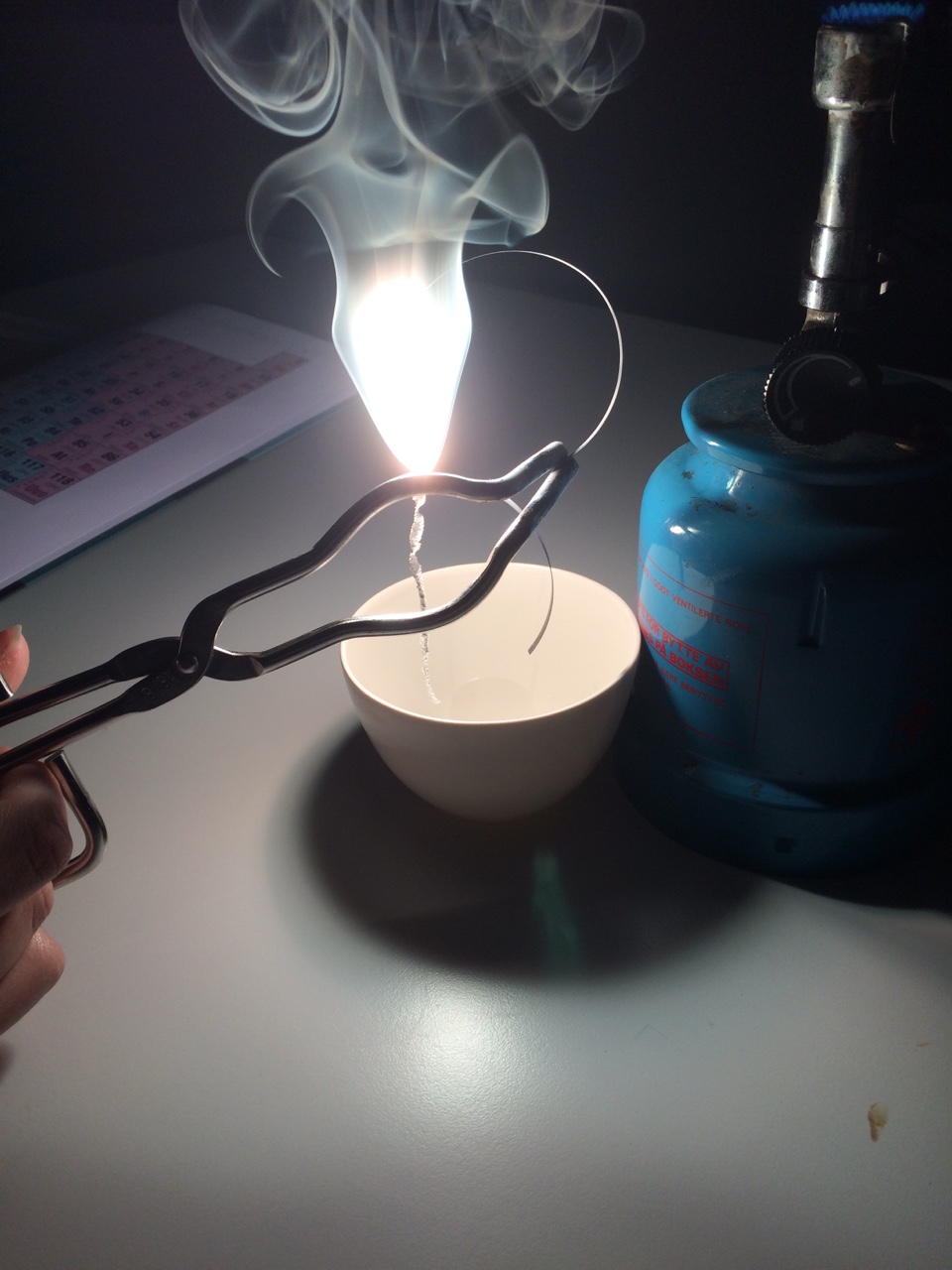 Awesome nature: Vi brenner magnesium