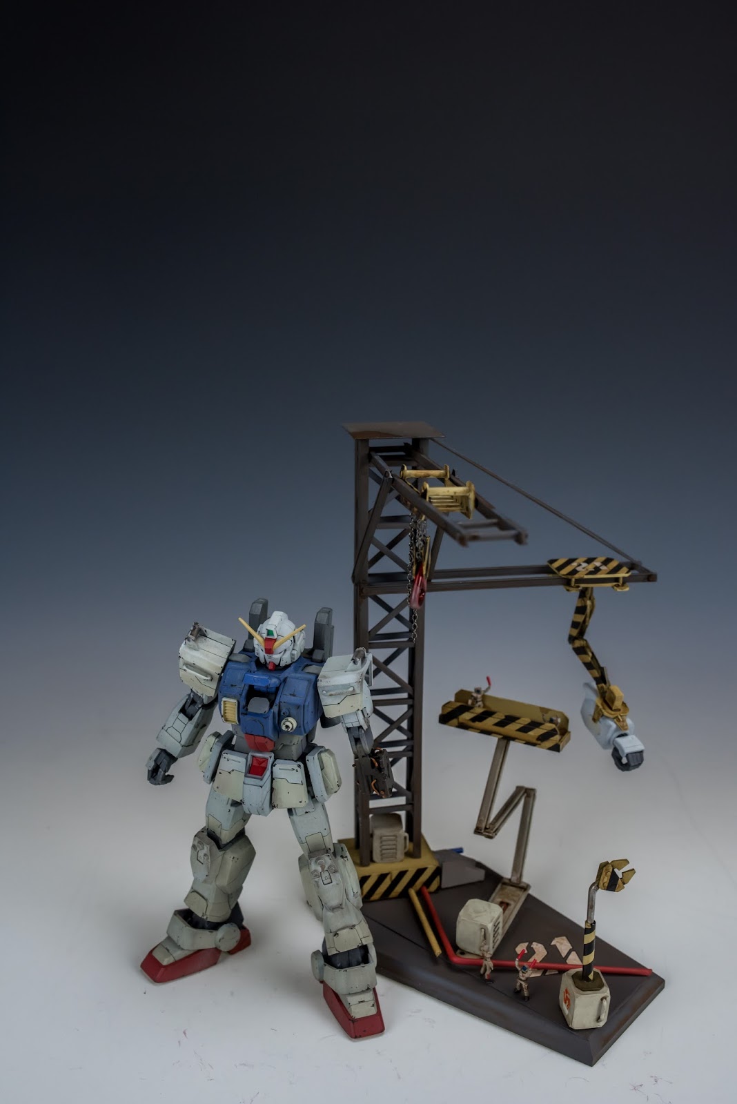 GUNDAM GUY: HG 1/144 RX-78(G) Gundam Ground Type - Diorama Build