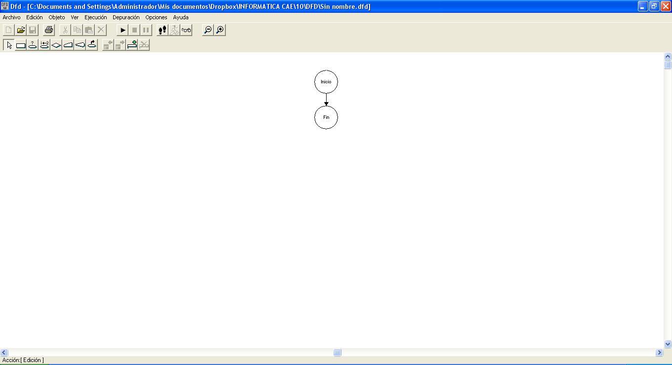 INFORMATICA Y TECNOLOGIA RONALD: 10º DFD - INTERFAZ Y BOTONES
