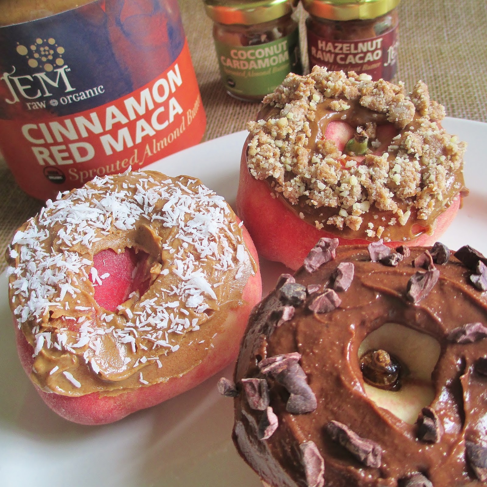 Rawdorable: These fresh donuts are quite peachy