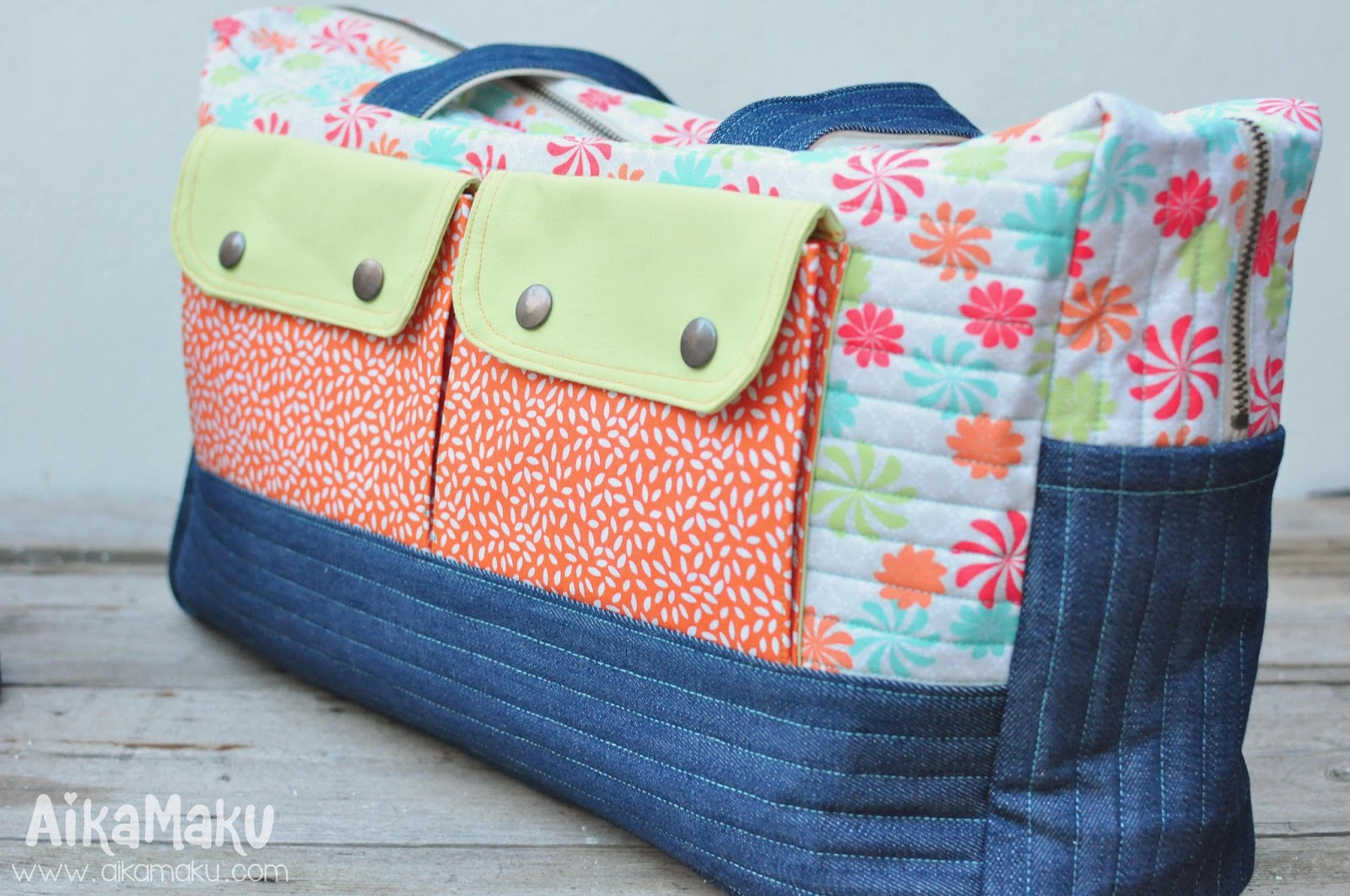 AikaMaku - Patchwork y mucho más: Cargo Duffle Tutorial