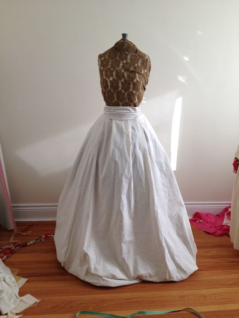 Misha and Mia: How I made my own wedding dress