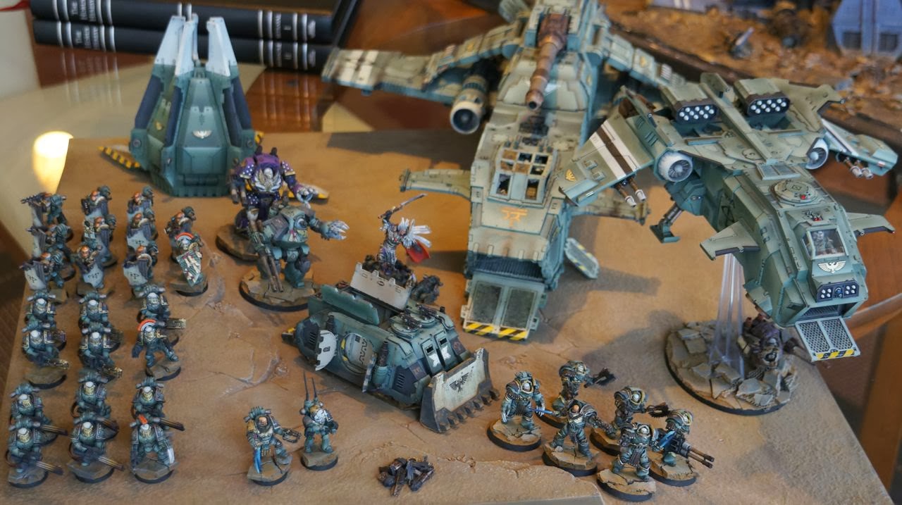 40k Hobby Blog: Sons of Horus Army Shot