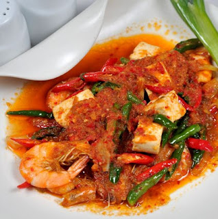 RESEP NUSANTARA: RESEP UDANG DAN TAHU BUMBU TAUCO