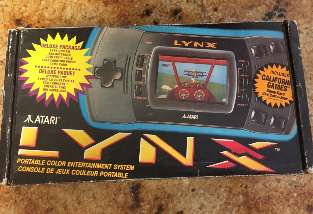 Retro Treasures: Boxed Atari Lynx with extras & games