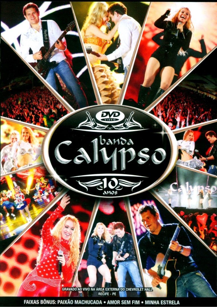 DISCOGRAFIA: Todos CDs e DVDs da banda calypso (Coleção completa)