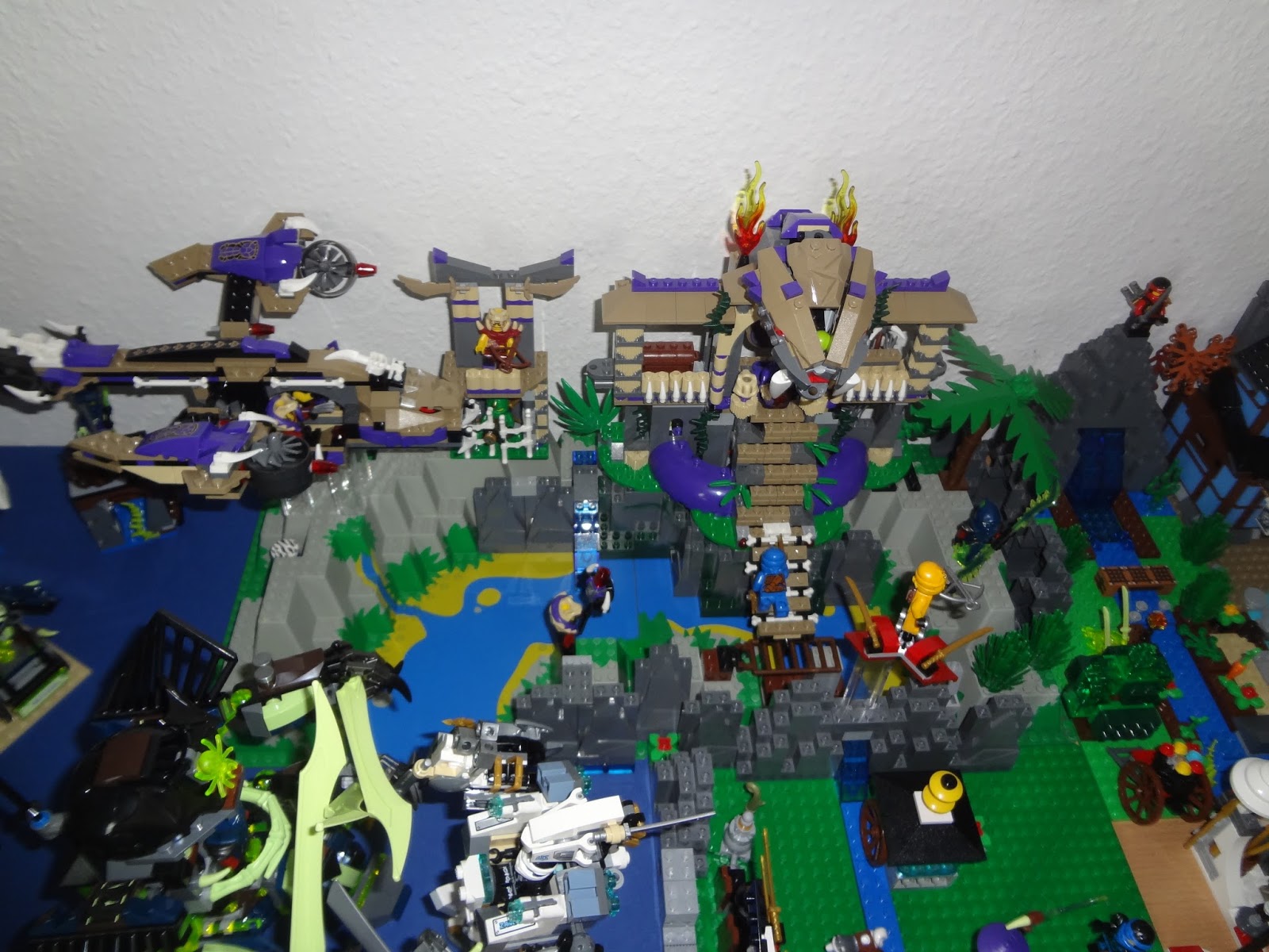 LEGO Vincent: Lego NINJAGO Layout final update (for now)!