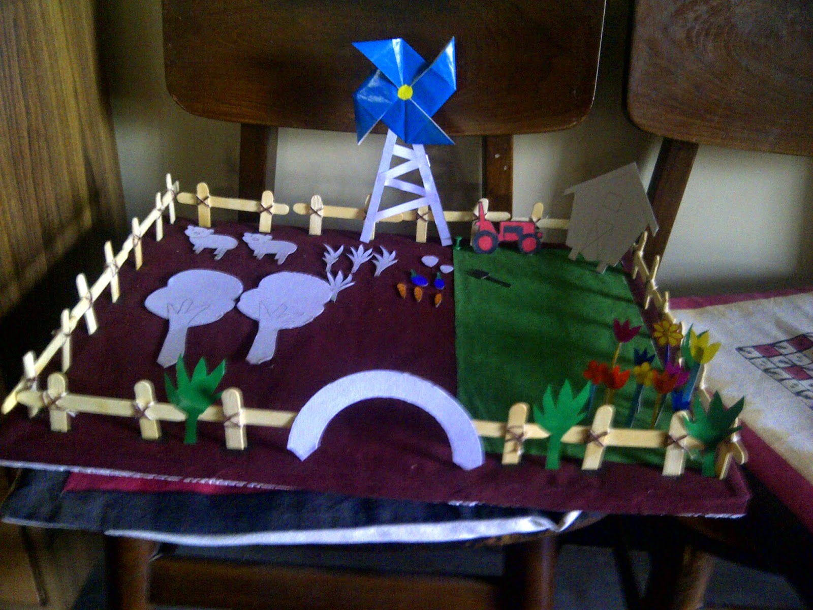 All things that make me happy !!: Farm project for daughter's nursery.