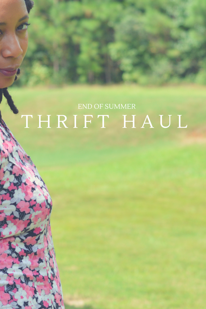 End of Summer Thrift Haul | Thriftanista in the City