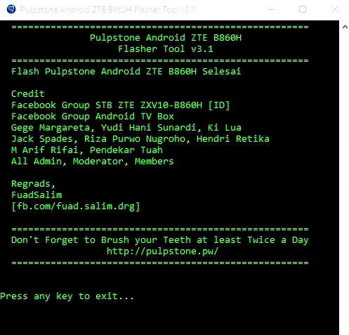 Cara Unlock STB ZTE B860H Dengan Pulpstone Android V 3.1 - Santri Dan Alam