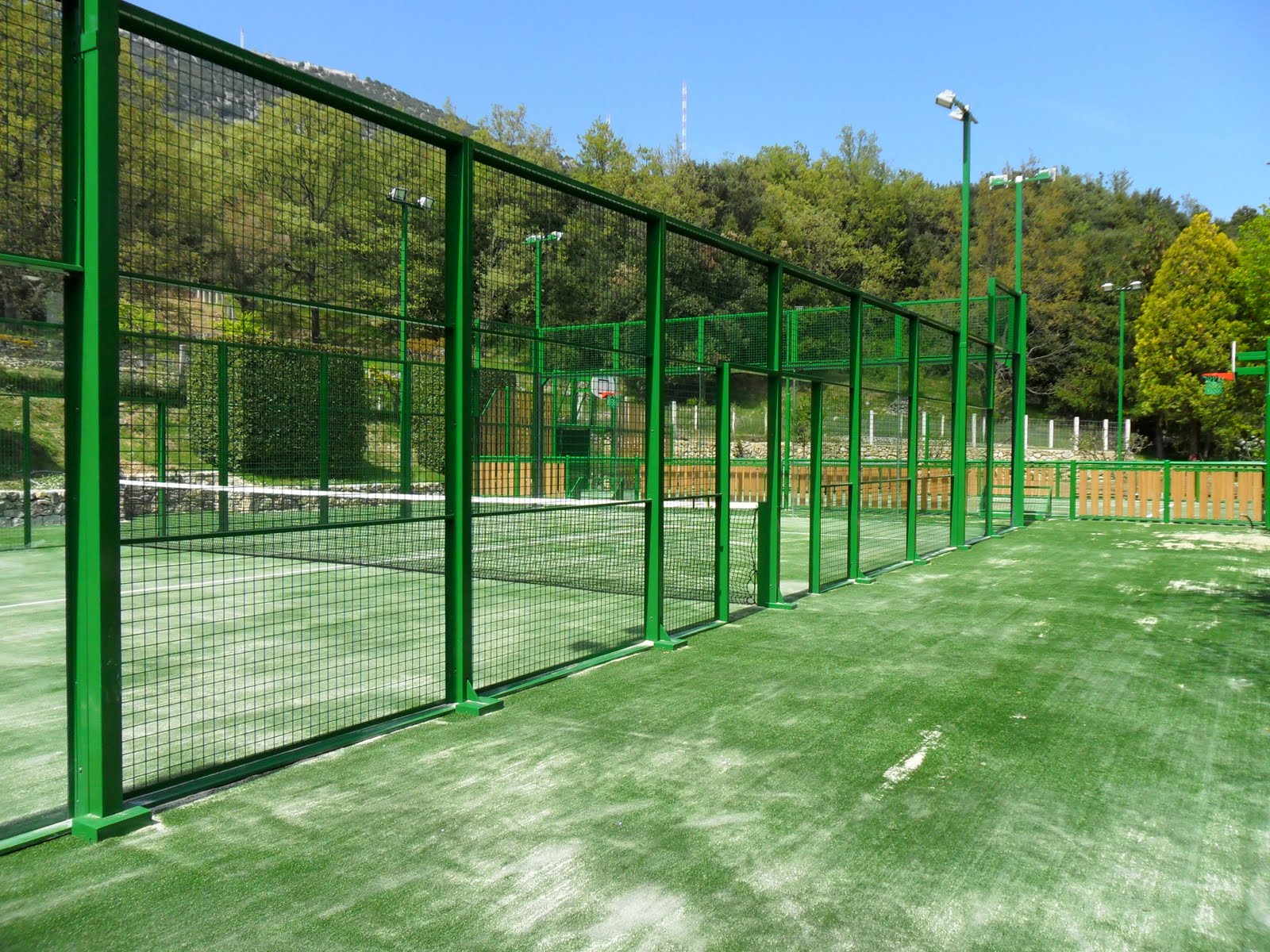 .: PRINCE ALBERT OF MONACO HAS JUST INAUGURATED THE FIRST PADEL COURT ...