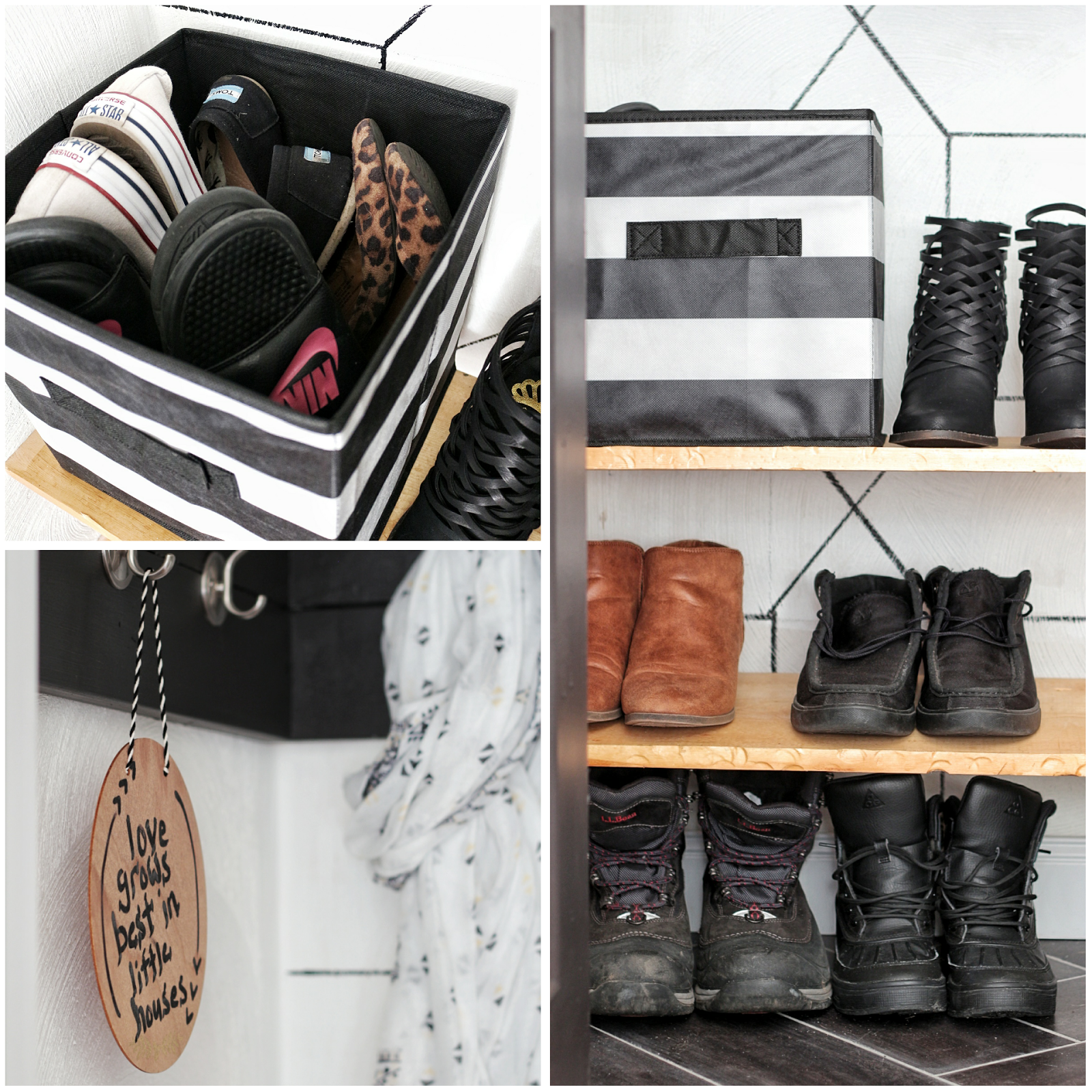 Organization: Entryway, Coat Closet and Mini Command Center - Made by Carli