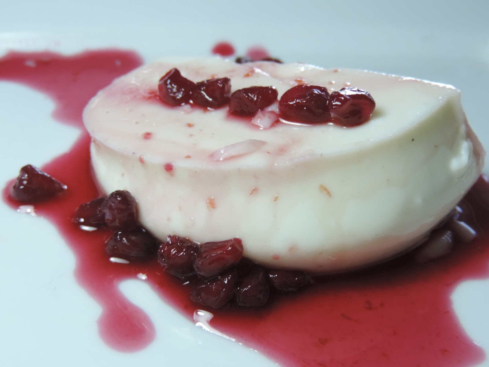 Kitchens Are Monkey Business: Panna Cotta And Pomegranate Perfection..