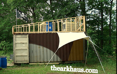 Shipping Container Homes: The ArkHaus! Ellsworth, Maine Property!