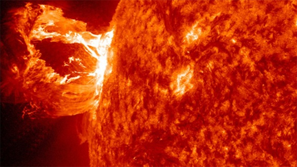 The Coltons Point Times: Spectacular explosions on the surface of the sun