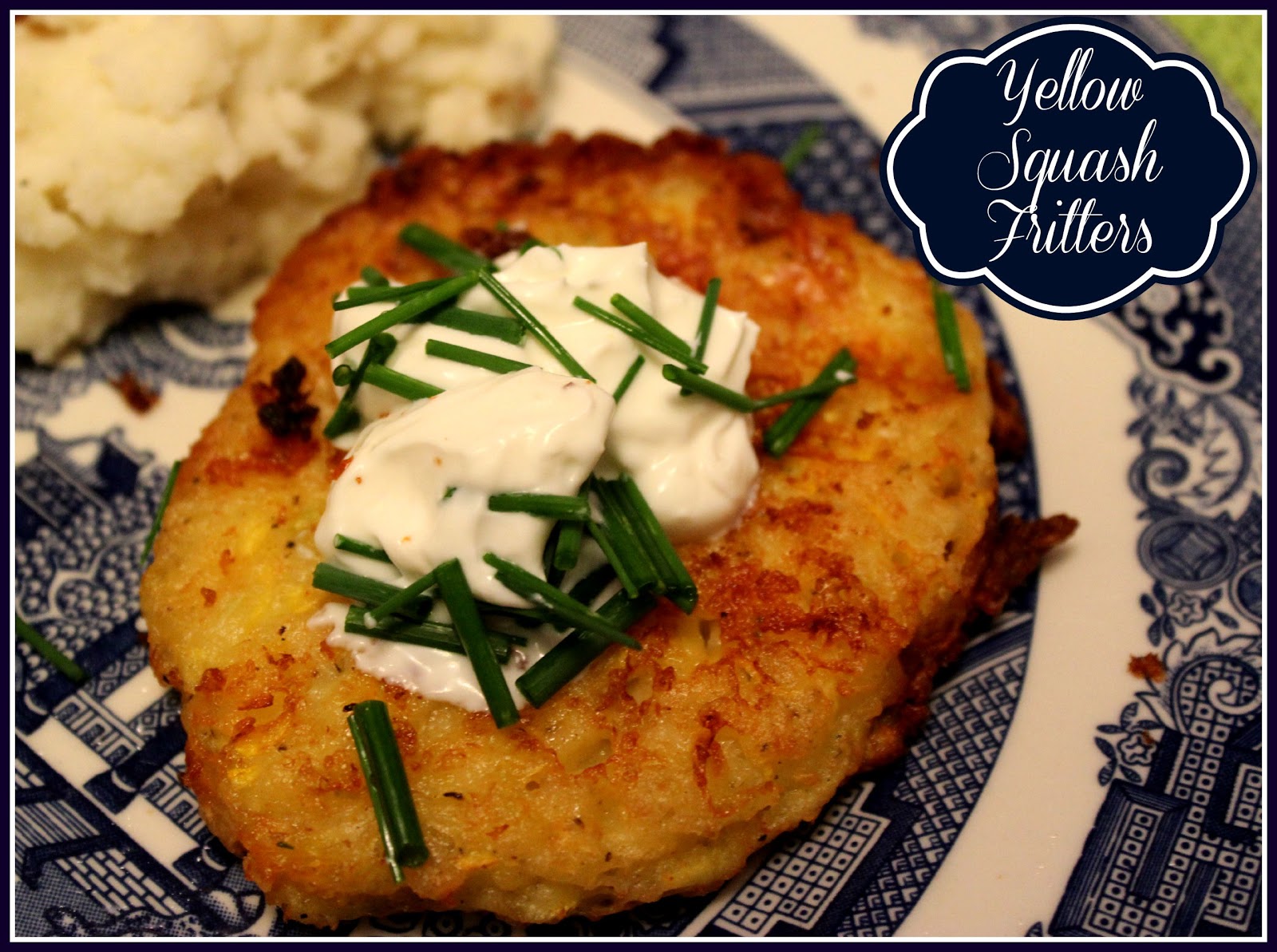 Sweet Tea and Cornbread: Squash Fritters!