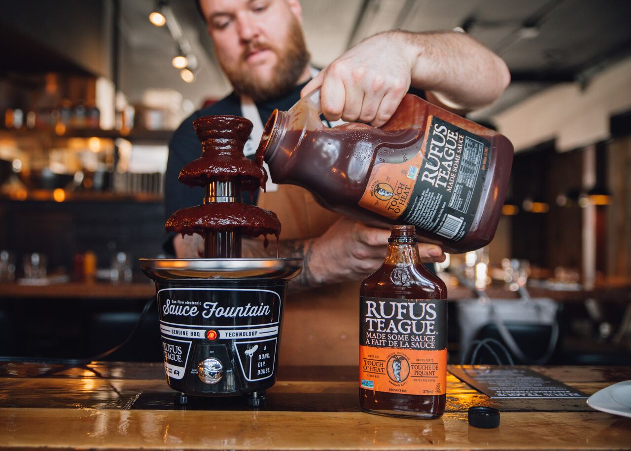 it's bbq season + rufus teague!