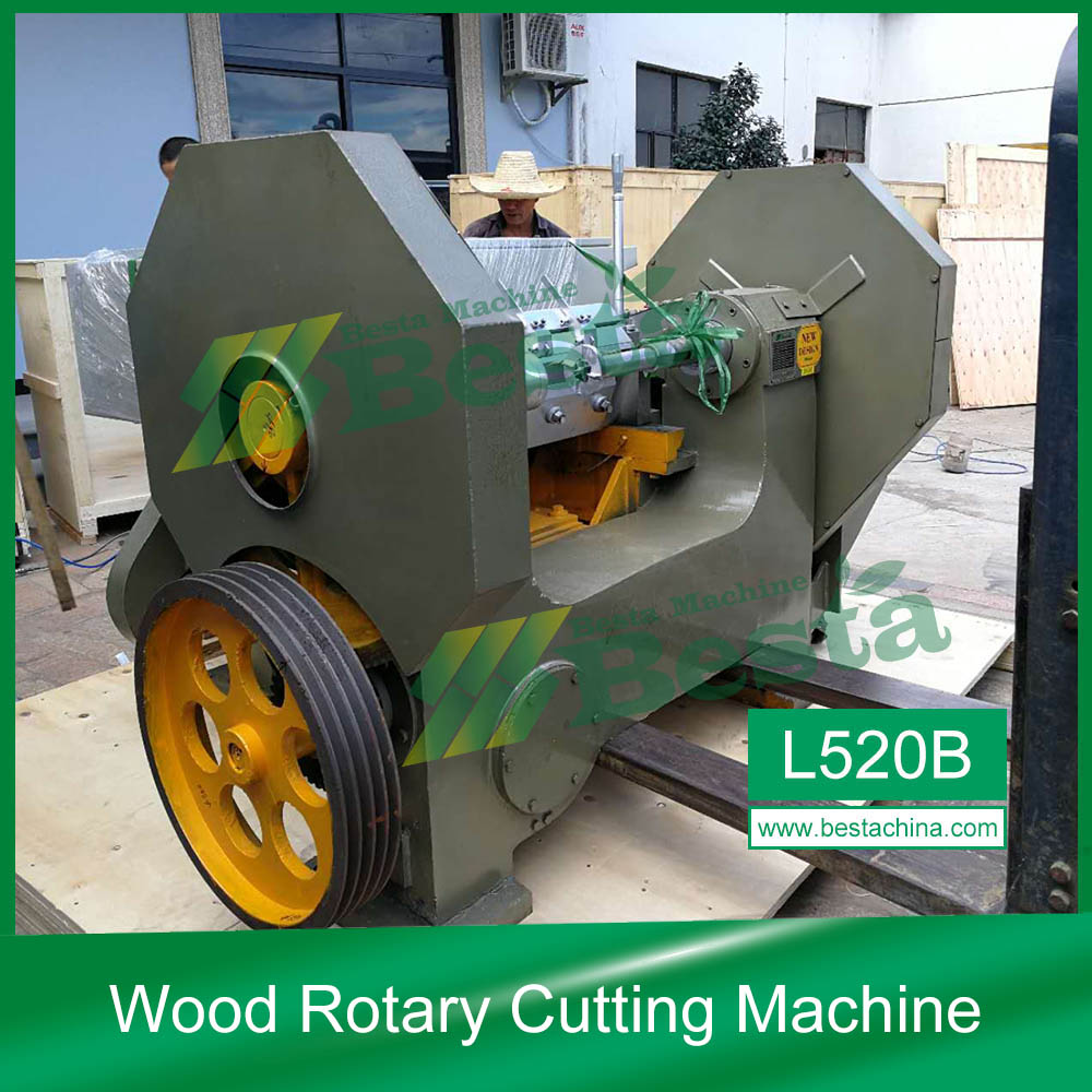 L520B Wood Rotary Cutting Machine for wooden ice cream stick making