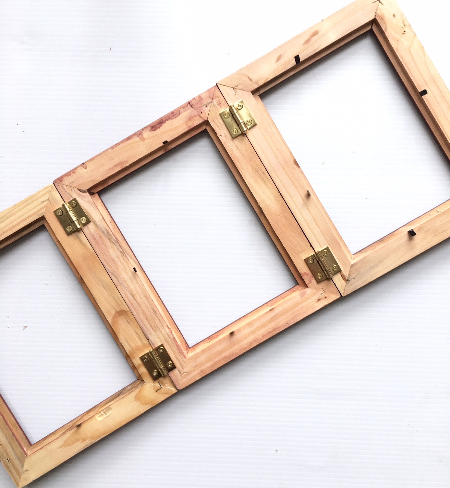 Modern Holiday Home: DIY Lantern With Picture Frames - Harlow & Thistle