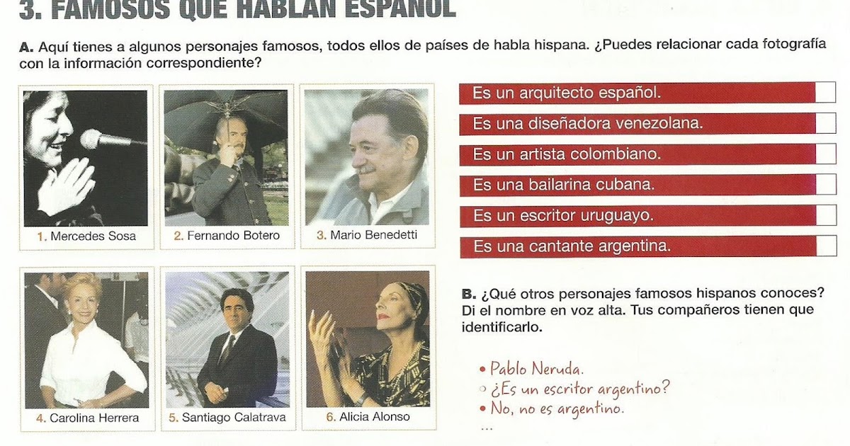 Español.es : ¿Quién es quién?