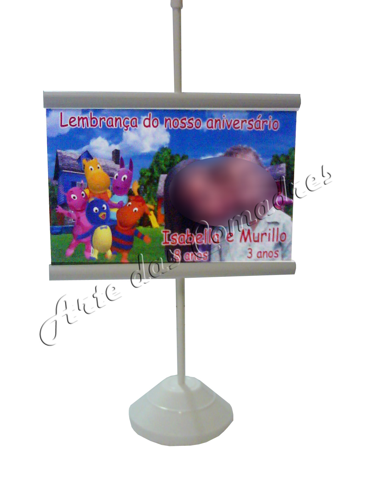 Arte das Comadres: Banner de mesa