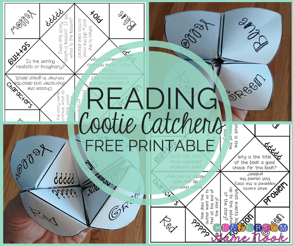 The Classroom Game Nook: Using Cootie Catchers for Reading Comprehension