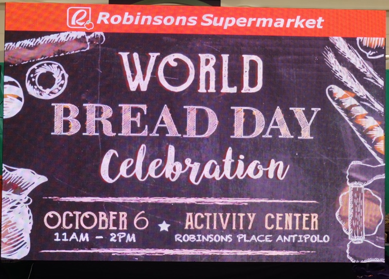 Robinsons Supermarket World Bread Day Celebration 2017 - Rochelle Rivera