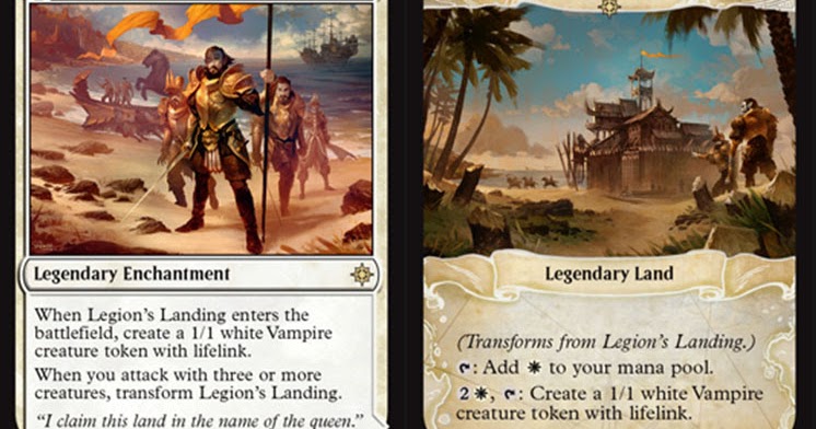 Magic the Gathering Adventures: Ixalan Set Review: Double Faced Cards ...