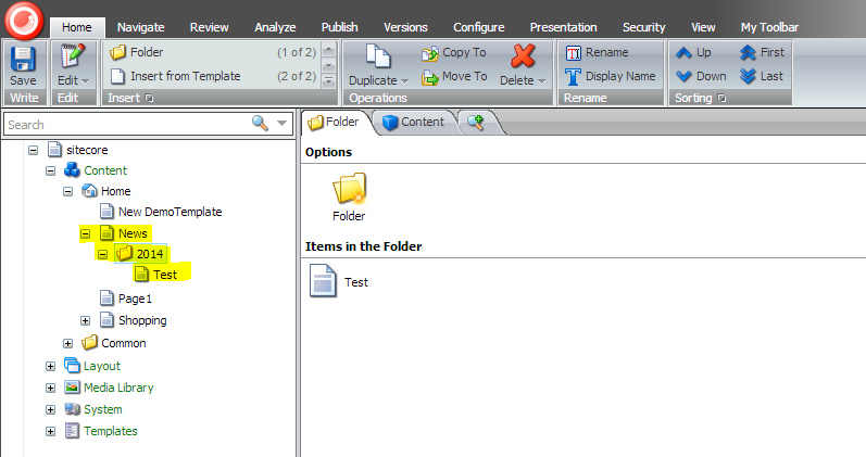Sitecore: Example of Sitecore Command Template Using Java Script: