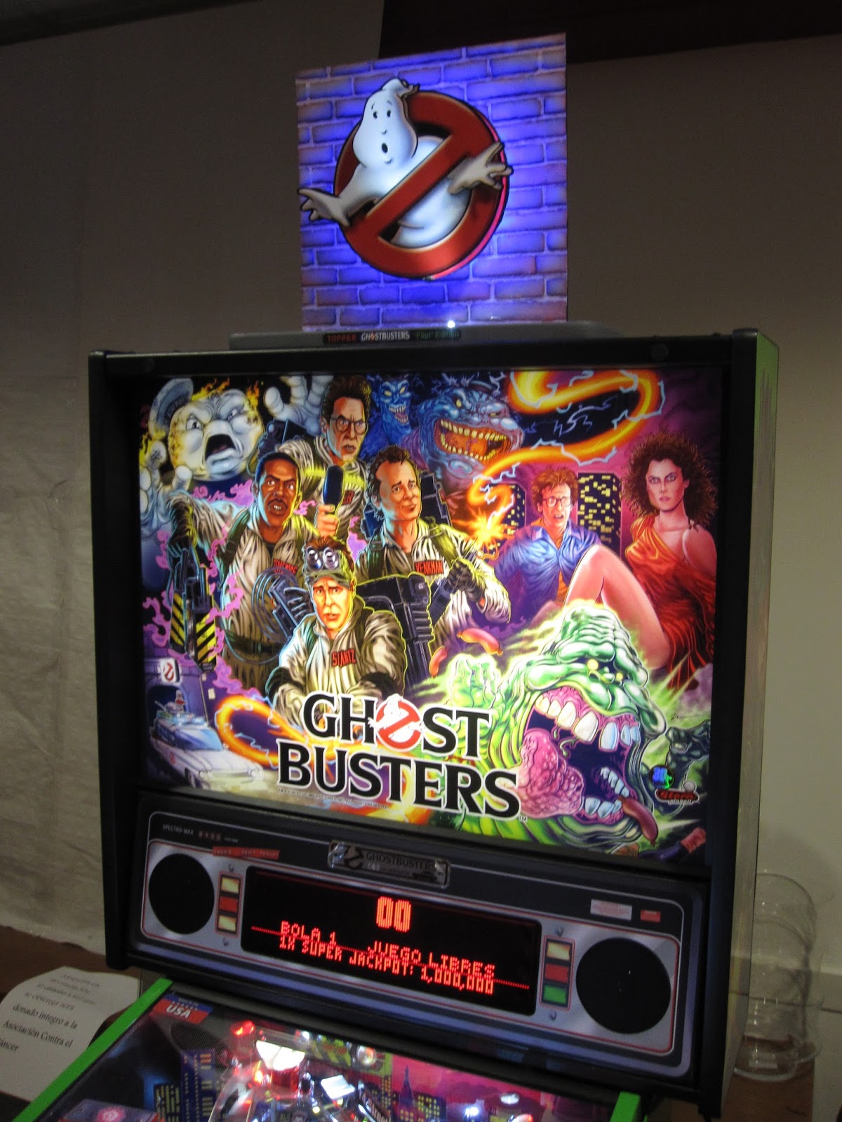Original Pinball: Topper "Ghostbusters Pinball" by Atr3yu