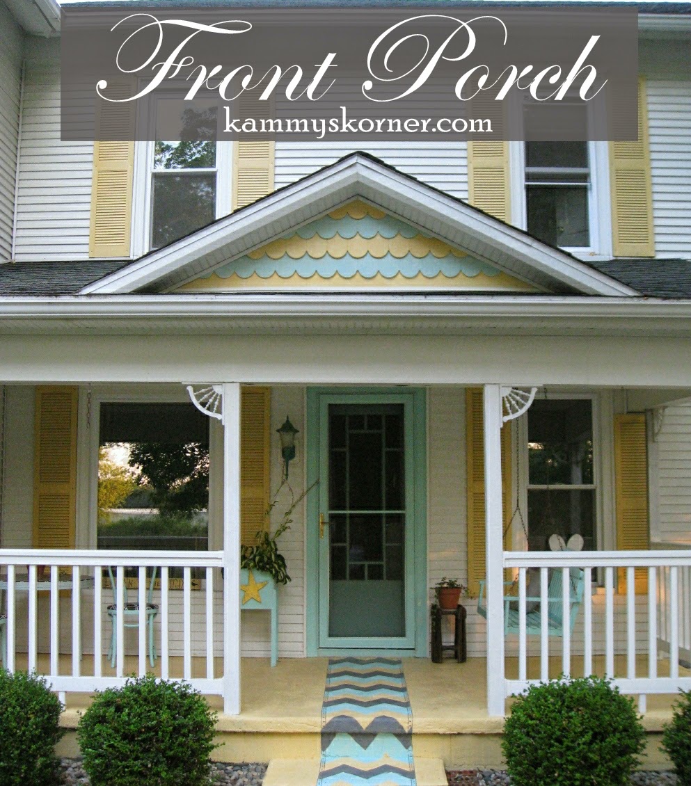 Kammy's Korner: Our Front Porch {Photo Tour}