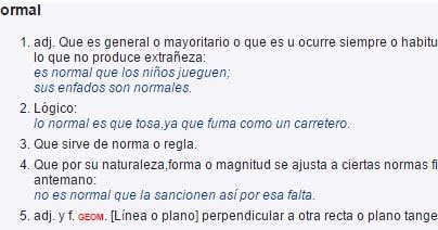 Azsaet!: ¿Qué es normal?