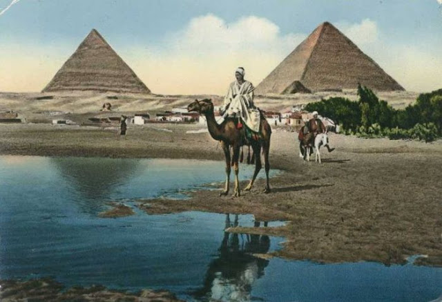 Old Egypt Photographs on Postcards ~ vintage everyday