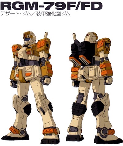Dennis-Toys: Gundam: 1/100 Scale RGM-79F Desert GM Built & Painted ...