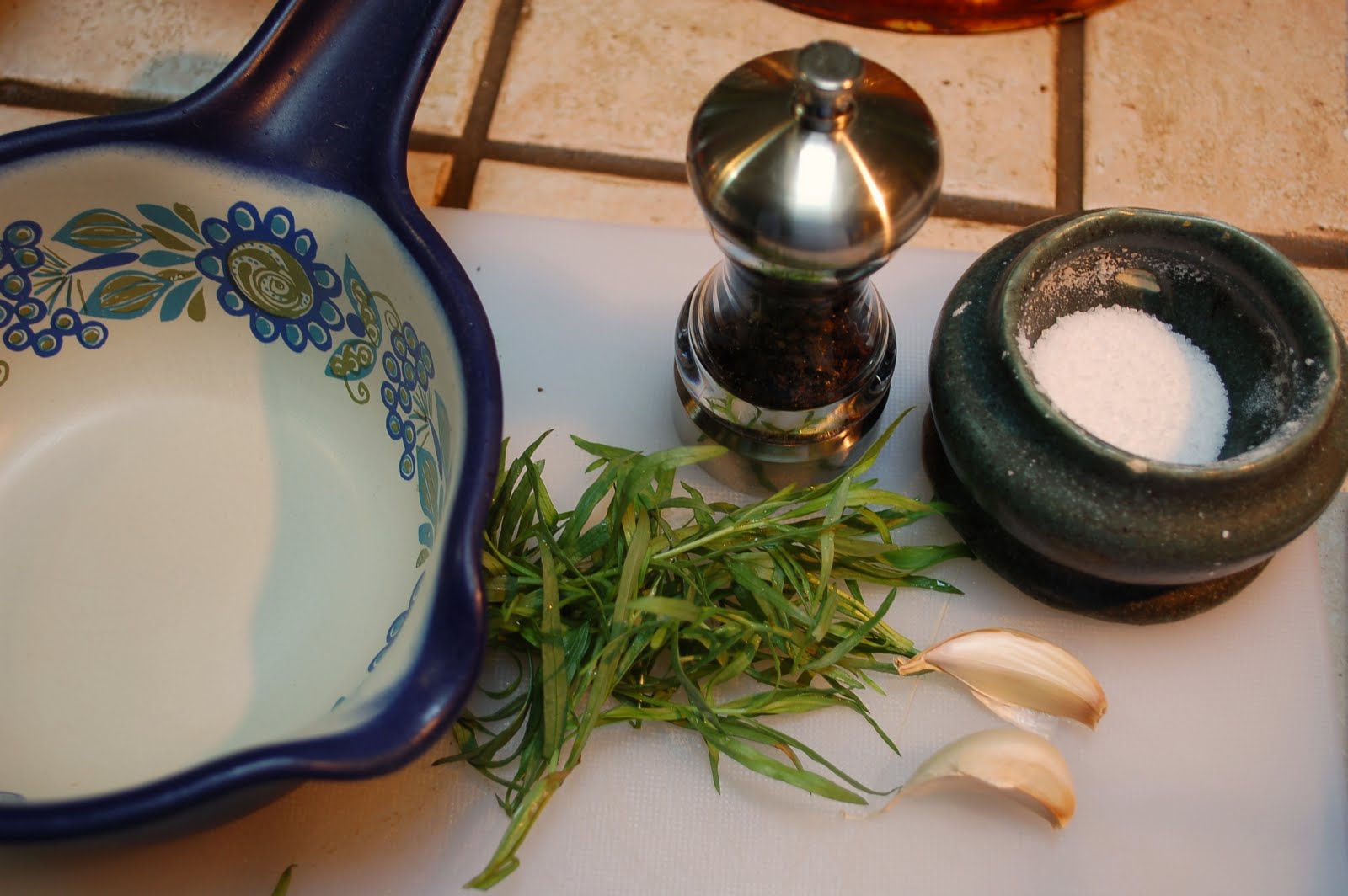 The Spice Garden: Elizabeth David's Poulet à l'estragon