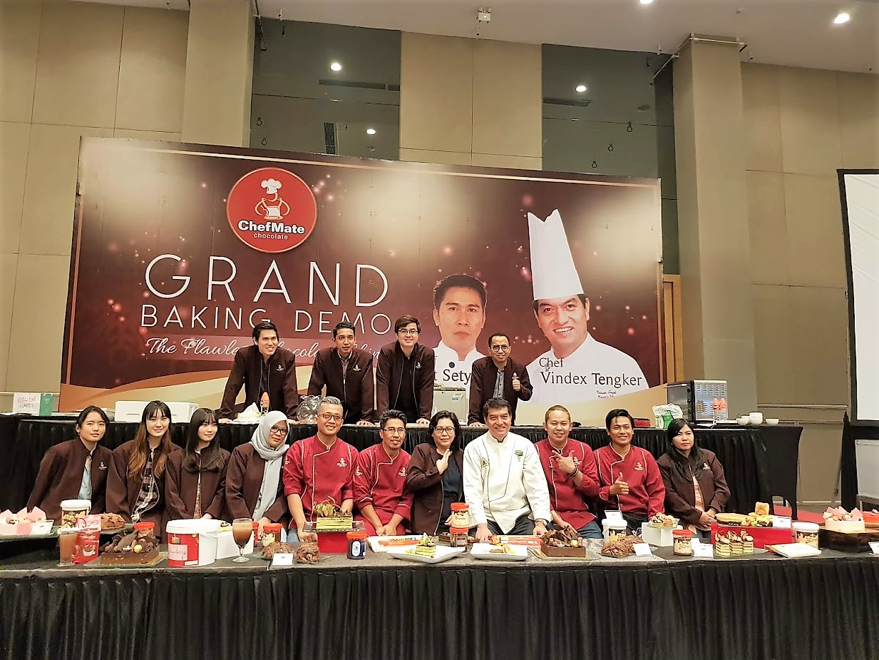 GRAND BAKING DEMO – by Chocolate CHEFMATE, vindex tengker
