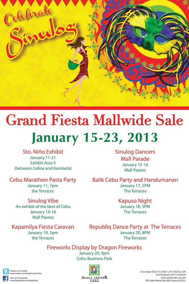 Ayala Cebu Fireworks Display on Sinulog Day - Ayala Center Sinulog ...