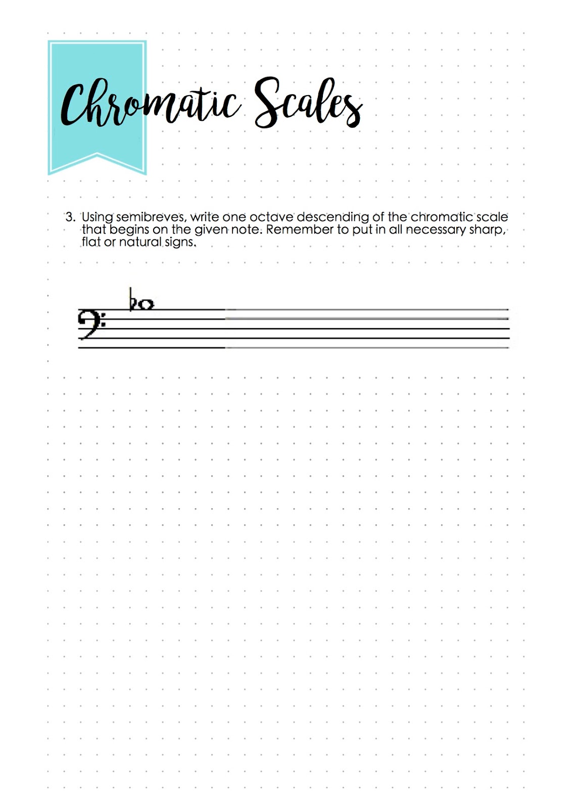 Utterly Music: [Theory] Grade 5 Scales and Chromatic Scales