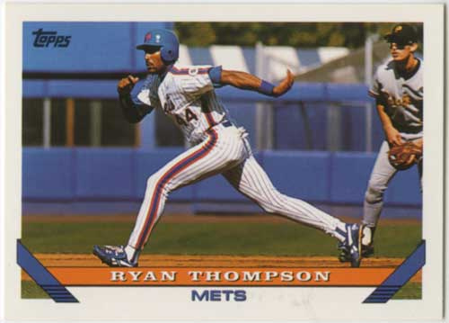 Ryan Thompson: 1990's Mets Outfielder (1992-1995)