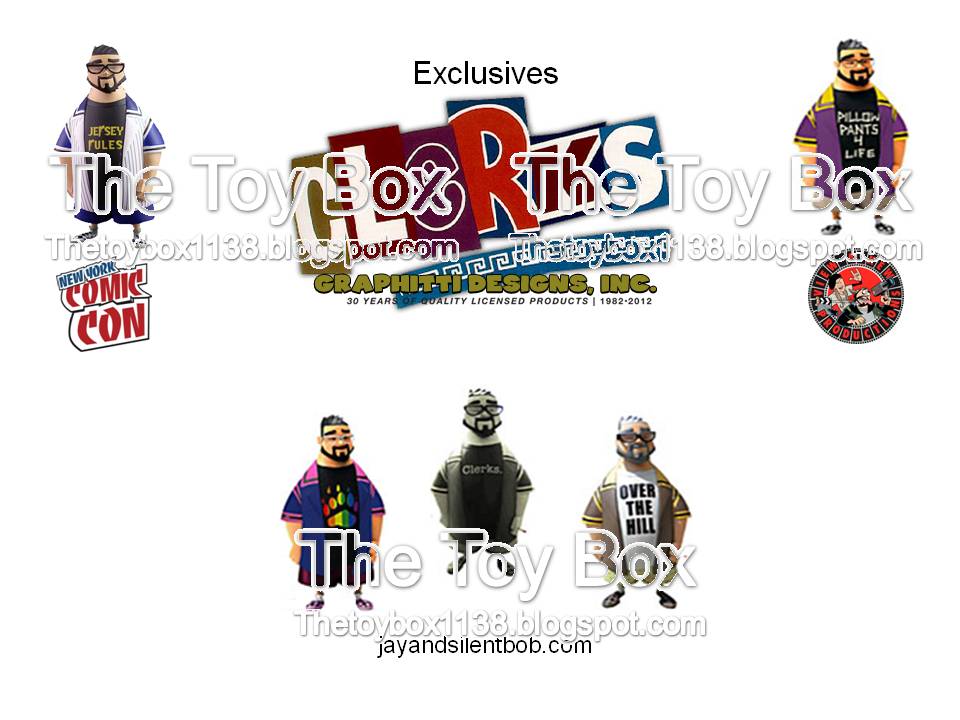 The Toy Box: Clerks Inaction Figures (Graphitti Designs)