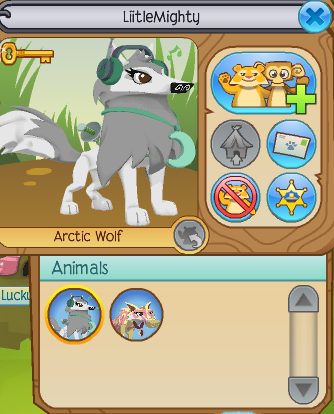 Animal Jam Fiery : Arctic Wolf!